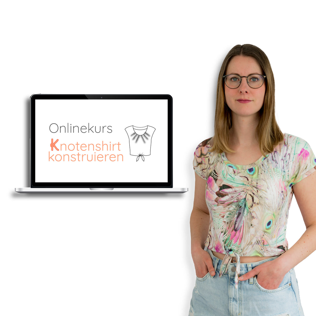 Mini-Onlinekurs "Knotenshirt konstruieren" – Dein Schnittmuster by Eva Küpper